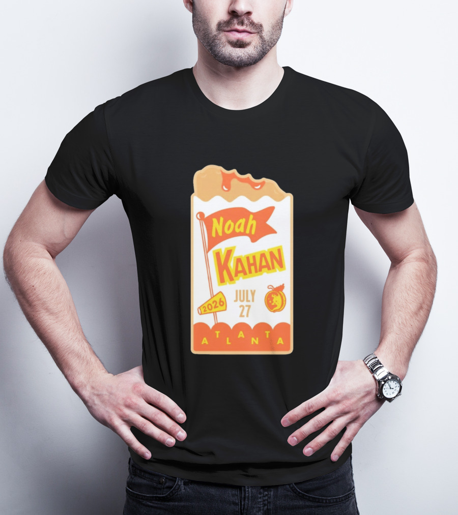 Noah Kahan Atlanta July 27 2026 Event T-Shirt