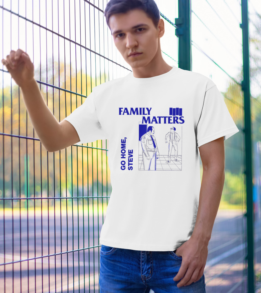 Family Matters Go Home Steve TV Show Humor Scene T-Shirt