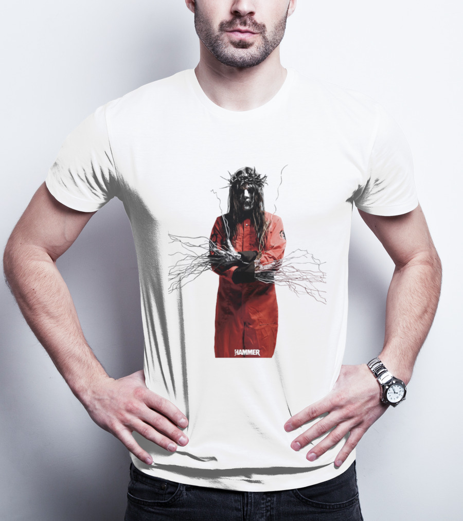 Hammer Joey Jordison Slipknot Red Jumpsuit Roots T-Shirt