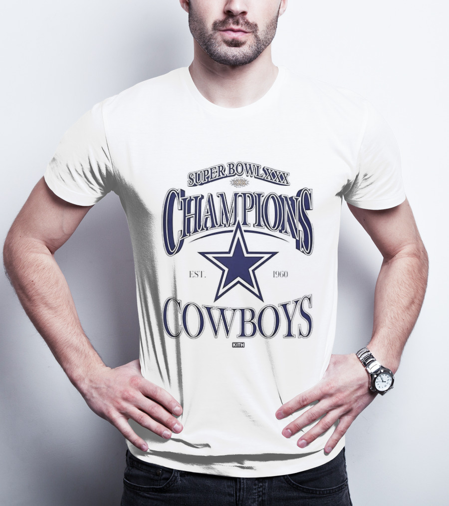 Kith X Cowboys Super Bowl Champions Est 1960 T-Shirt