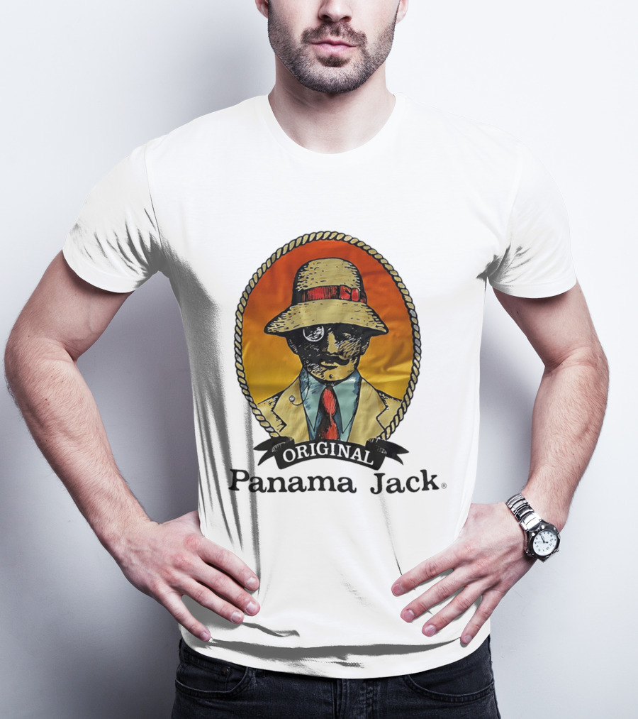 Original Panama Jack Man With Hat And Monocle T-Shirt