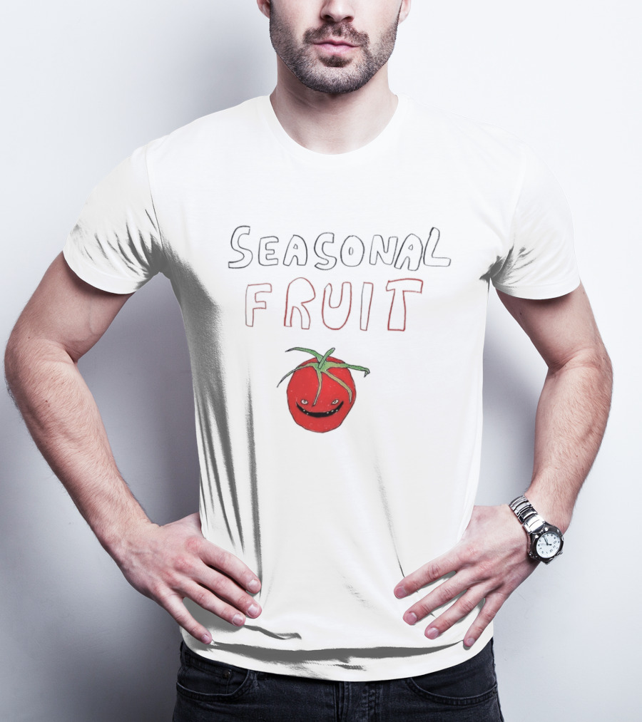 Seasonal Fruit Tomato With Painted Face T-Shirt