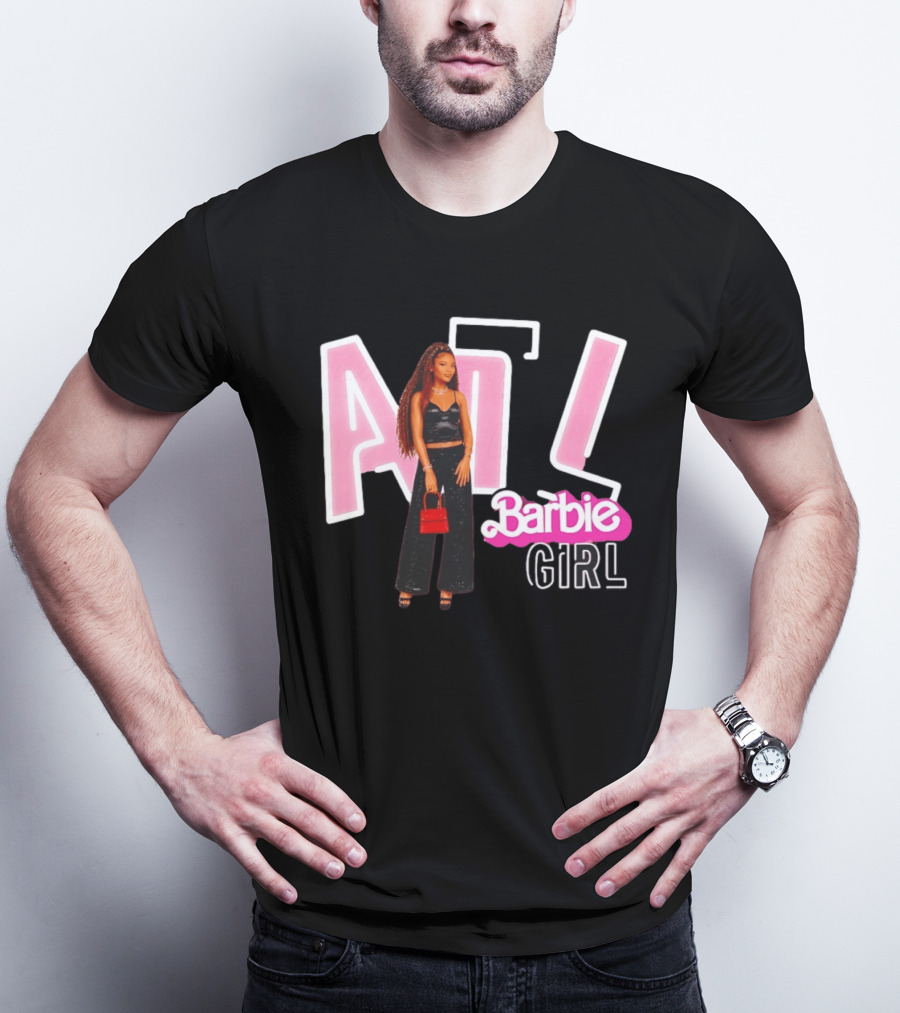 Barbie Girl ATL Angel Reese Atlanta Dream Basketball WNBA 2026 T-Shirt