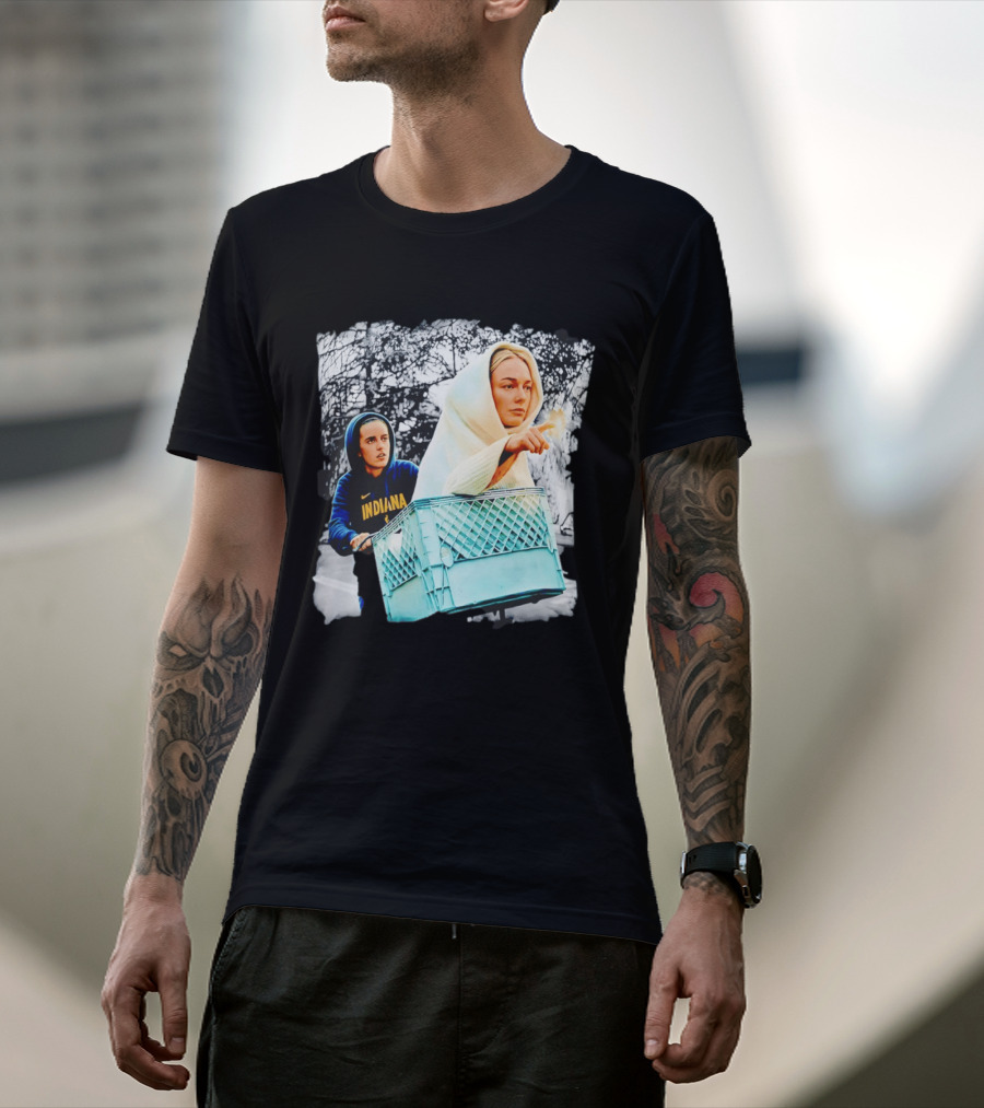 Caitlin Clark Sophie Cunningham ET Indiana Fever Basketball Iconic Movie Mashup 2026 T-Shirt