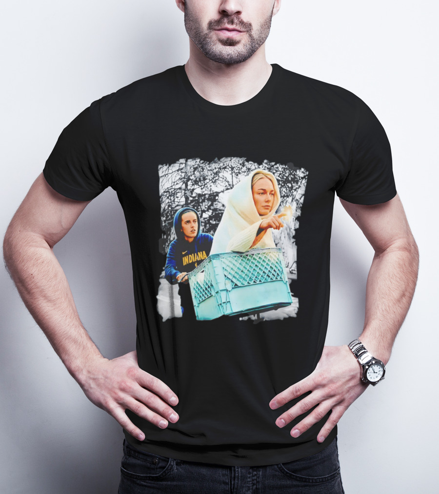 Caitlin Clark Sophie Cunningham ET Indiana Fever Basketball Iconic Movie Mashup 2026 T-Shirt