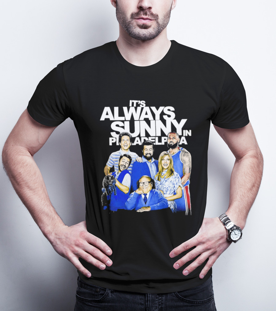 It's Always Sunny In Philadelphia Lebron James Kitten Mittens T-Shirt
