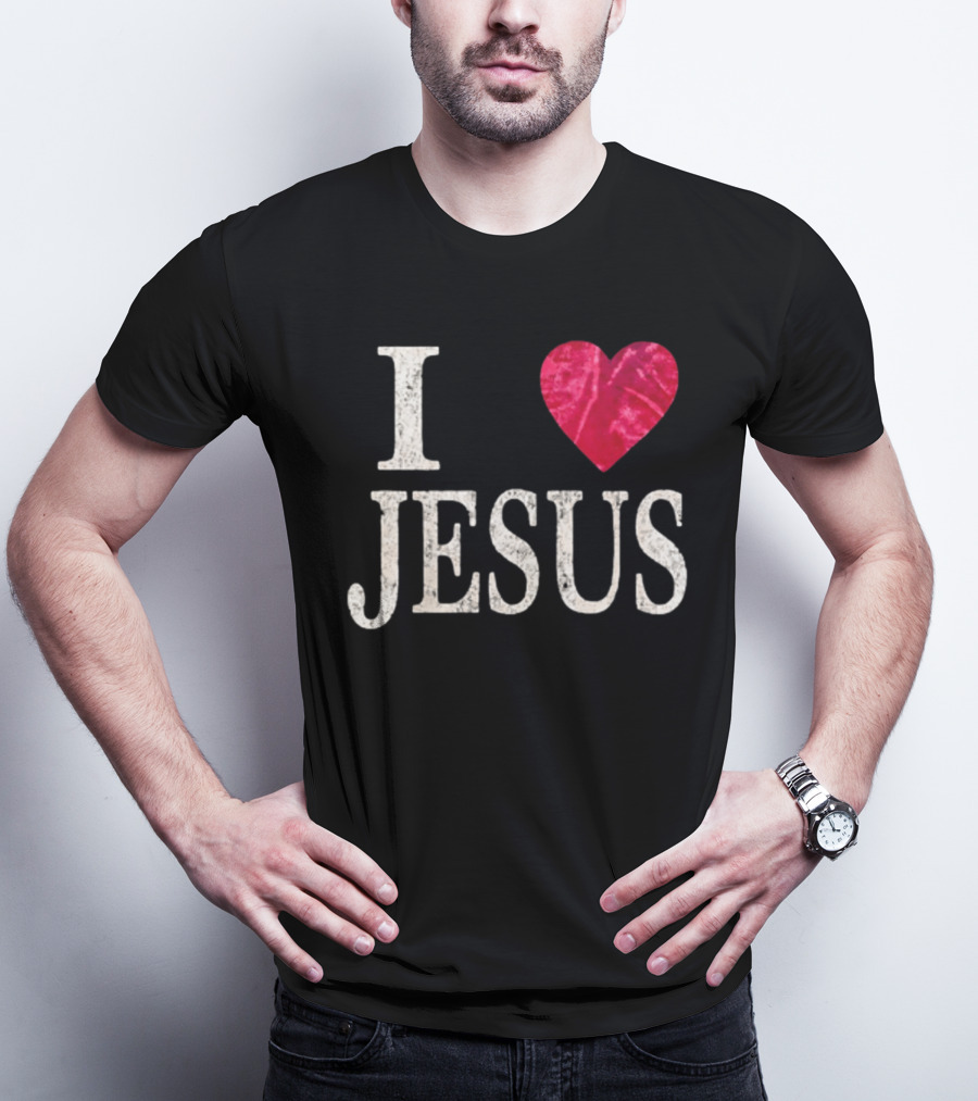 Jessie Bates III I Heart Jesus T-Shirt