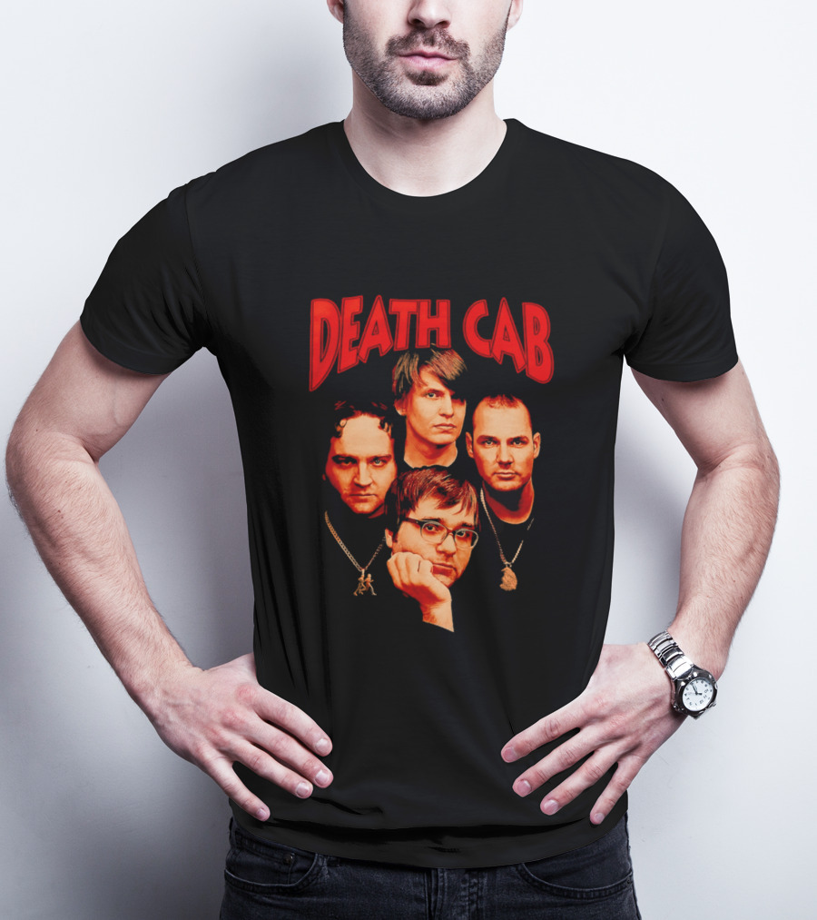 Death Cab For Cutie Band Members T-Shirt