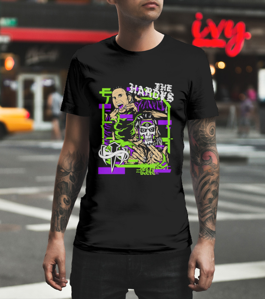 The Hardys Delete Or Decay Wrestling Team T-Shirt