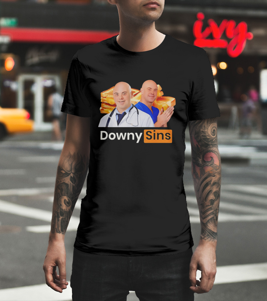 DownySins Meme Parody With Toast T-Shirt