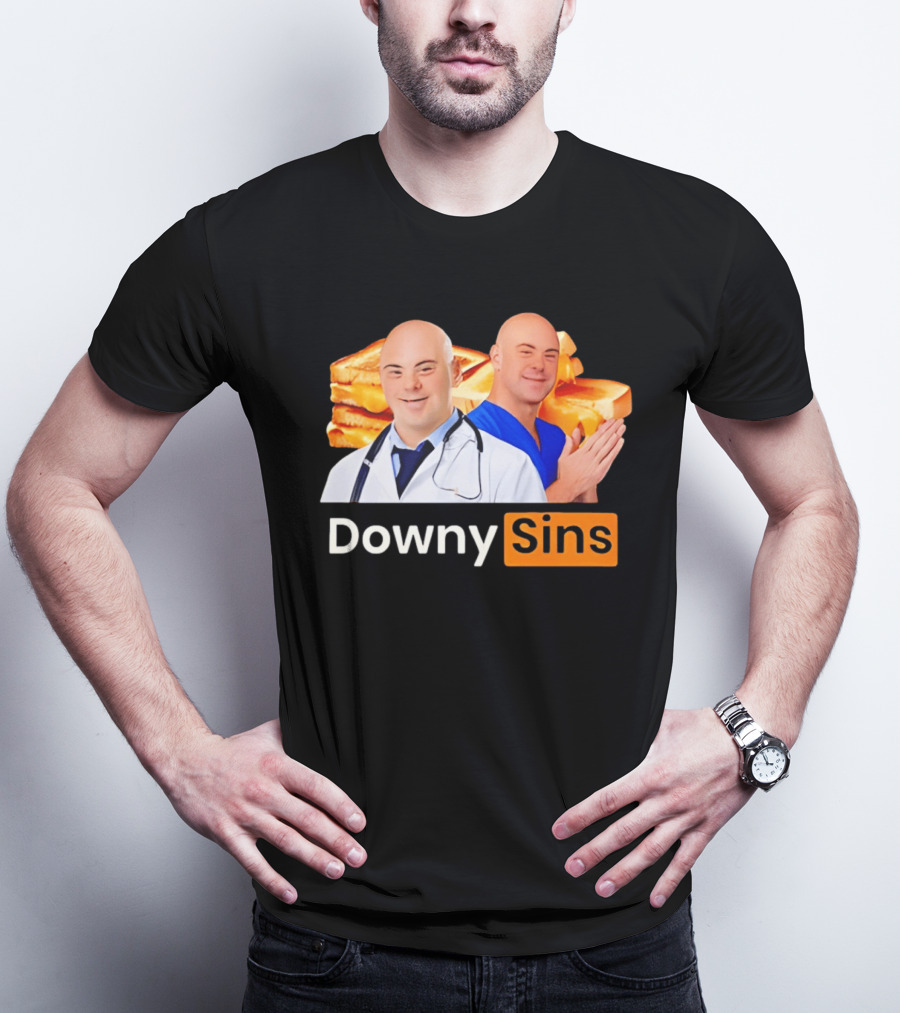DownySins Meme Parody With Toast T-Shirt
