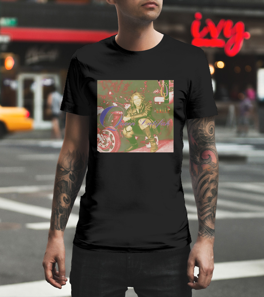Queen Latifah U.N.I.T.Y. Motorcycle Leather T-Shirt