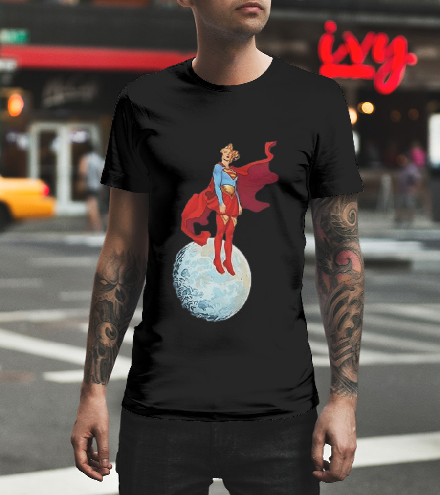 Rebecca Ferguson Supergirl Iconic Comic T-Shirt