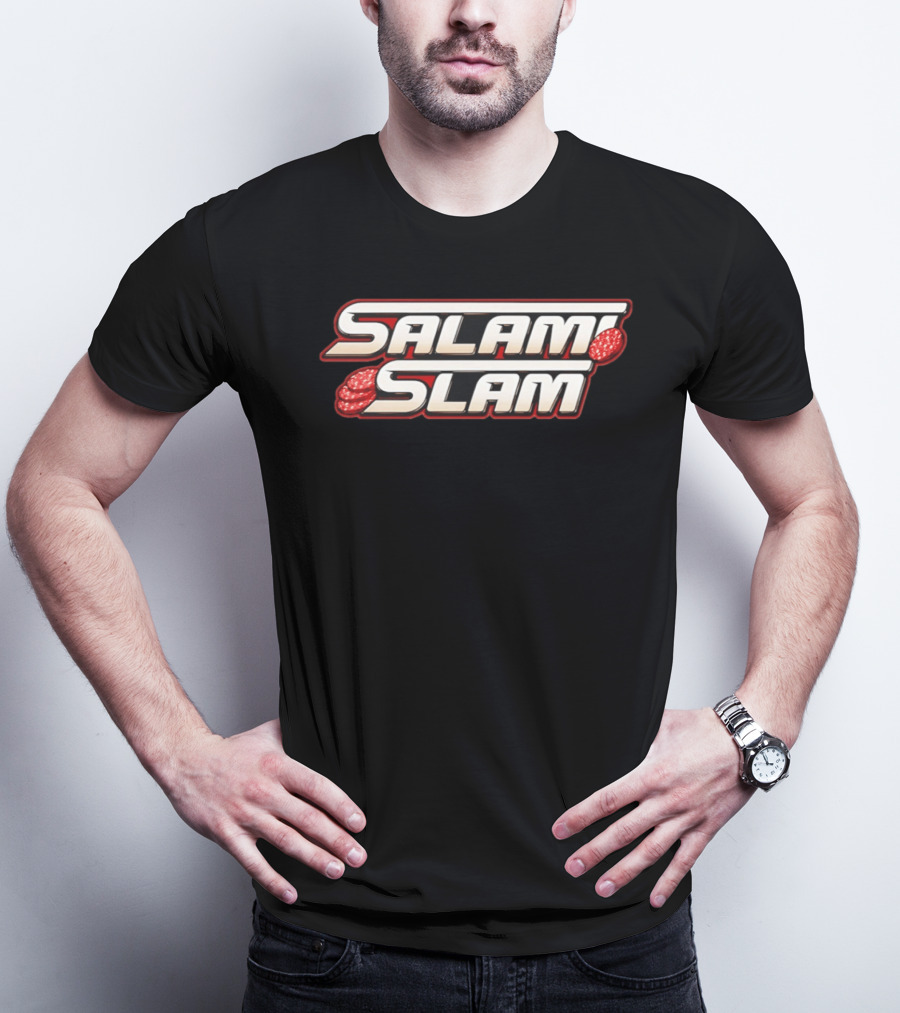Salami Slam SummerSlam WWE Bold Iconic Wrestling T-Shirt