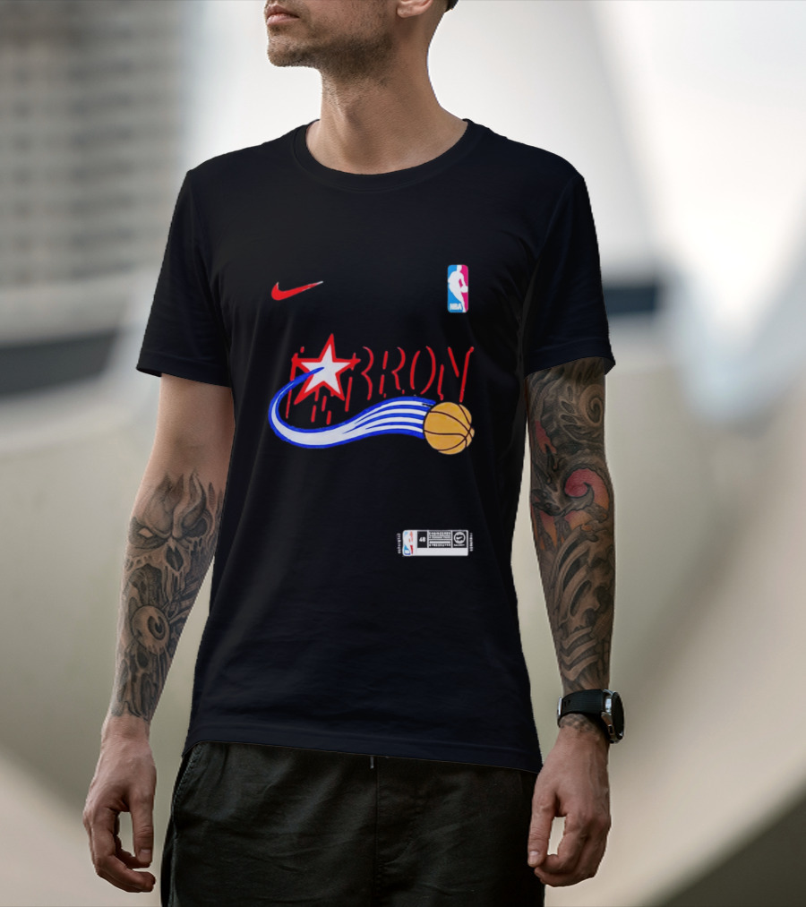 Nike NBA LeBron Star Basketball Graphic Philadelphia 76ers T-Shirt