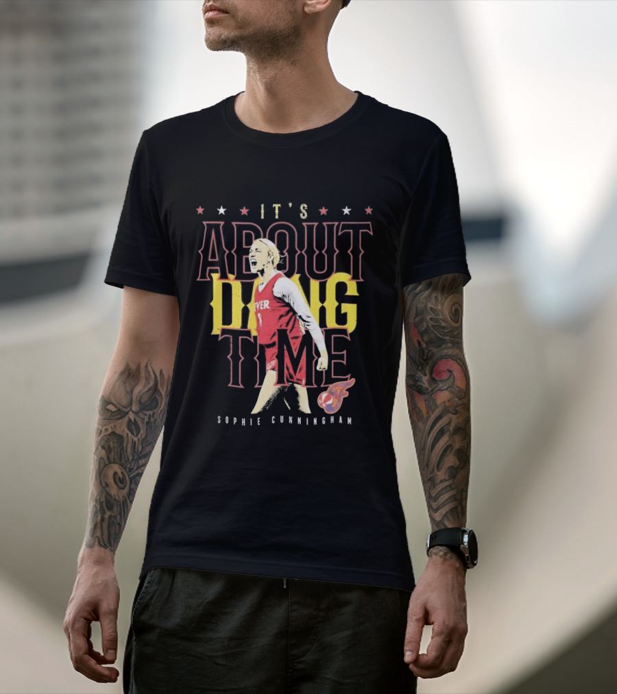 Sophie Cunningham It's About Dang Time Fever T-Shirt