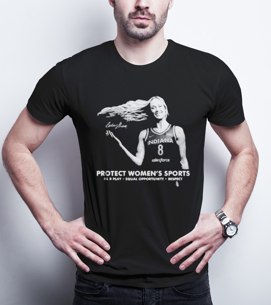 Sophie Cunningham Indiana Protect Women's Sports Fair Play Equal Opportunity Respect T-Shirt