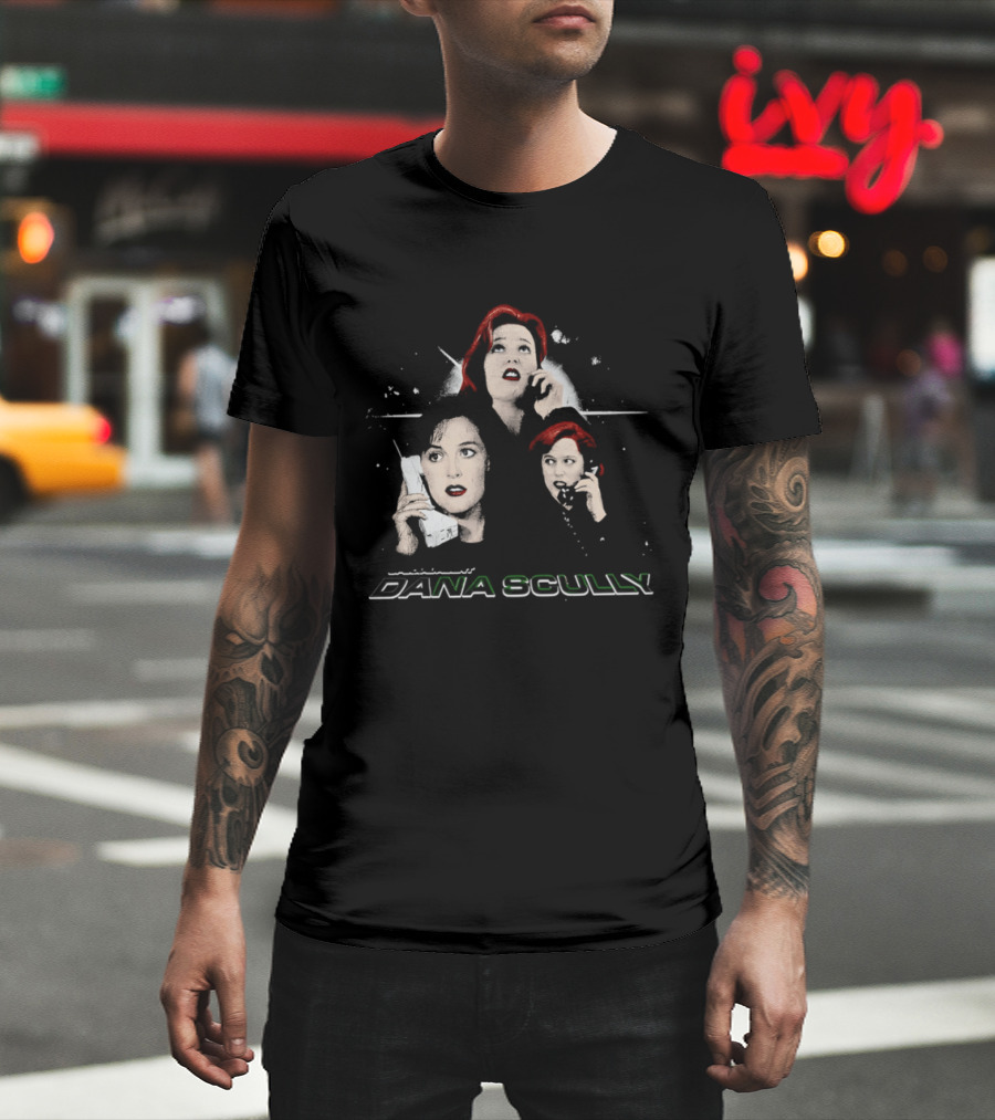 Dana Scully The X Files Iconic Scenes T-Shirt