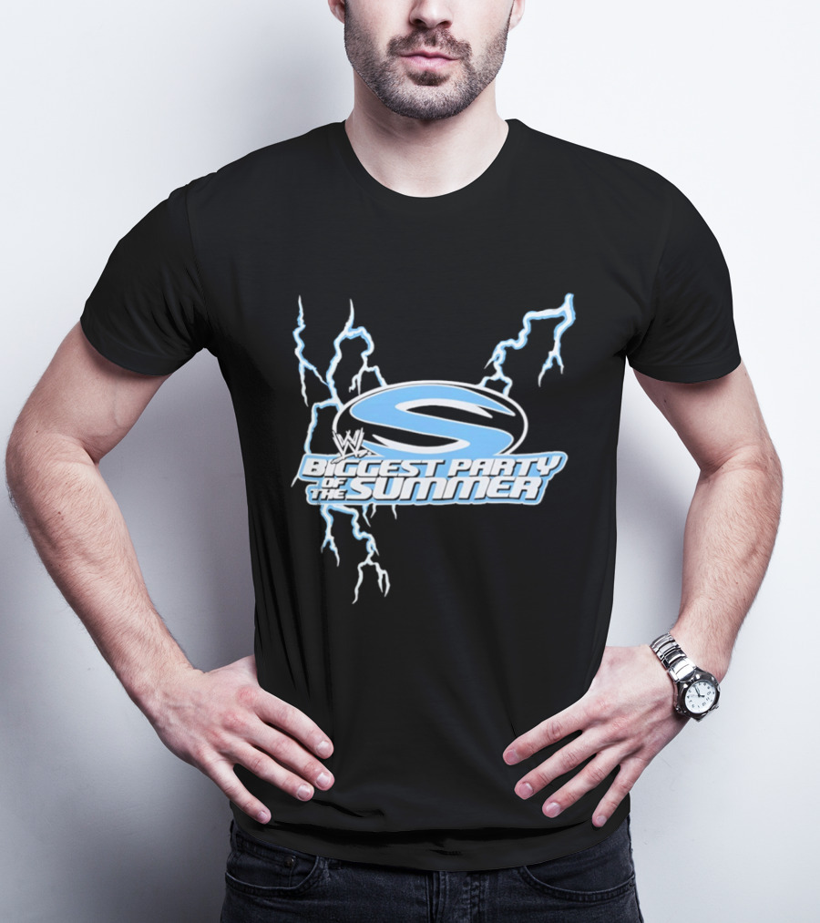 SummerSlam WWE Biggest Party Of The Summer 2026 Lightning Edition T-Shirt