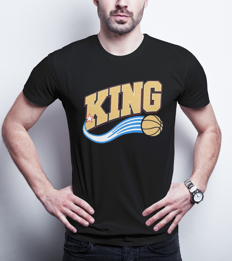 Philadelphia 76ers King Basketball Lebron James T-Shirt
