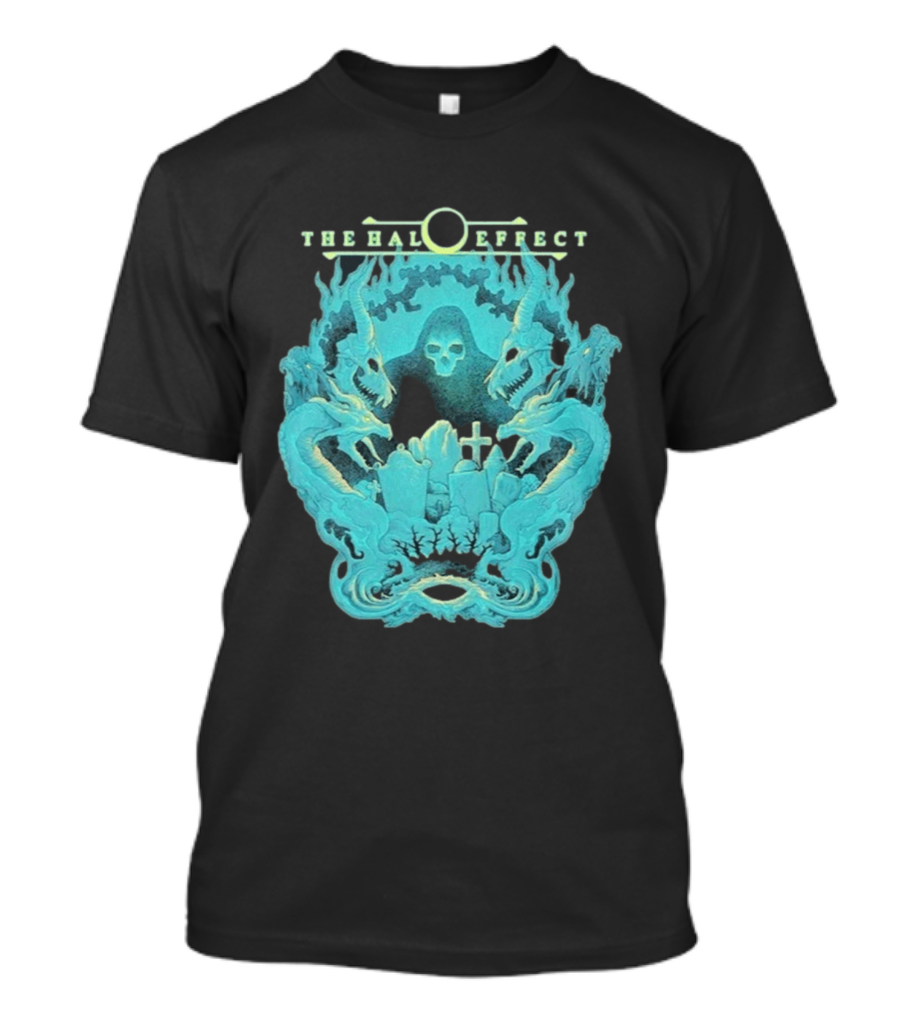 The Halo Effect Dragons Skull Fantasy T-Shirt