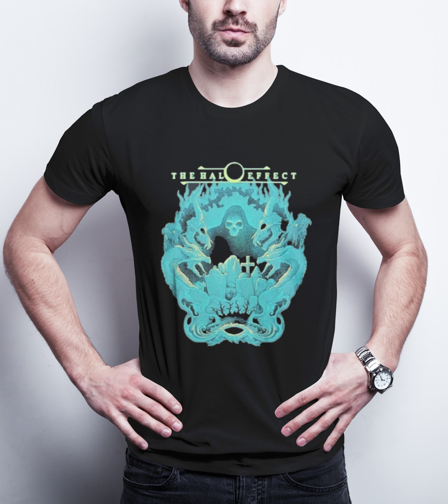 The Halo Effect Dragons Skull Fantasy T-Shirt