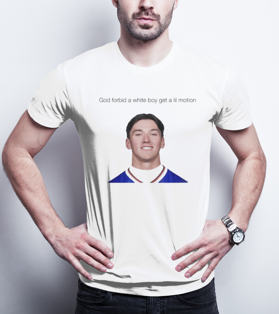 Cole Bishop God Forbid A White Boy Get A Lil Motion T-Shirt
