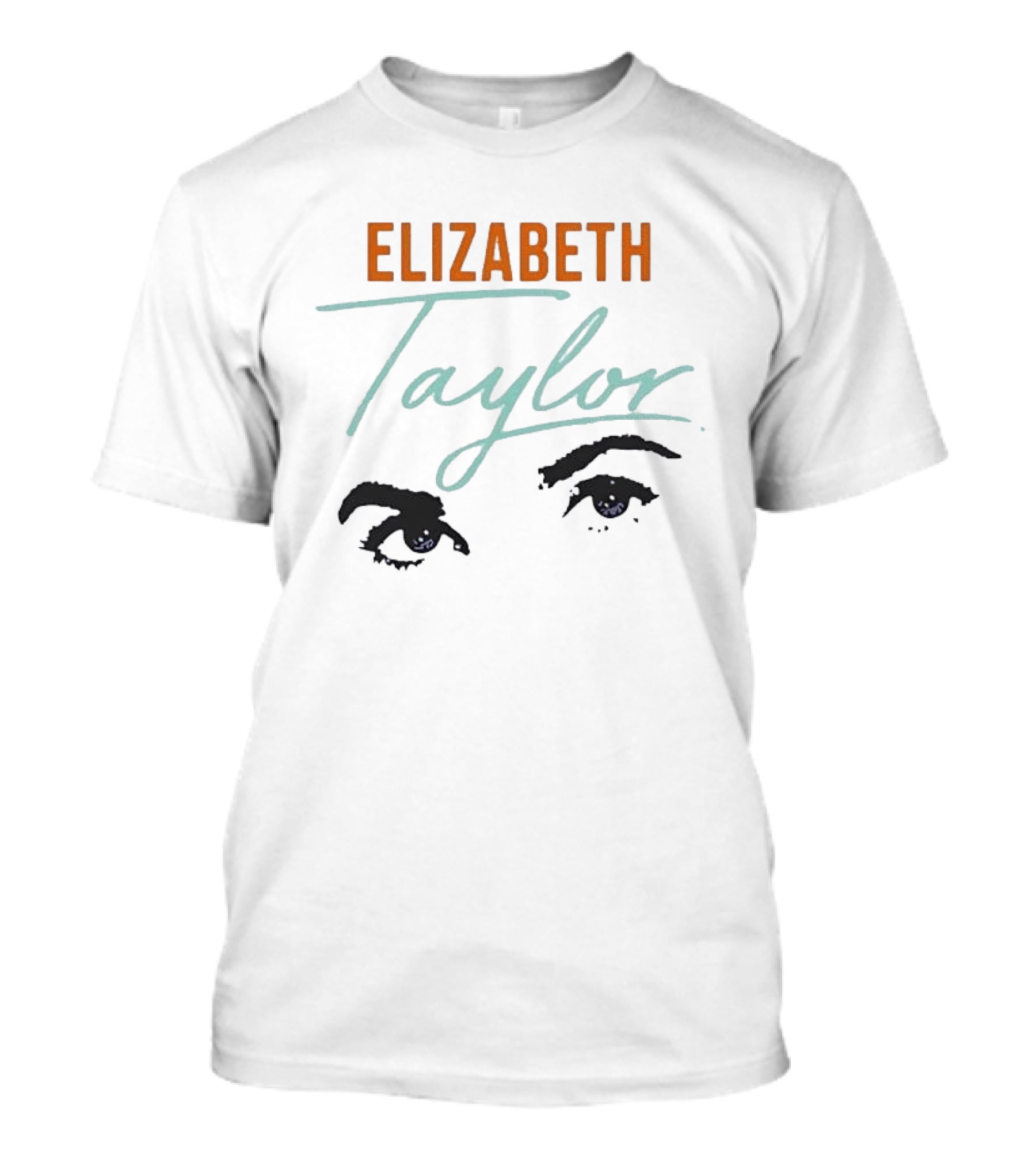 Elizabeth Taylor Iconic Eyes And Signature T-Shirt