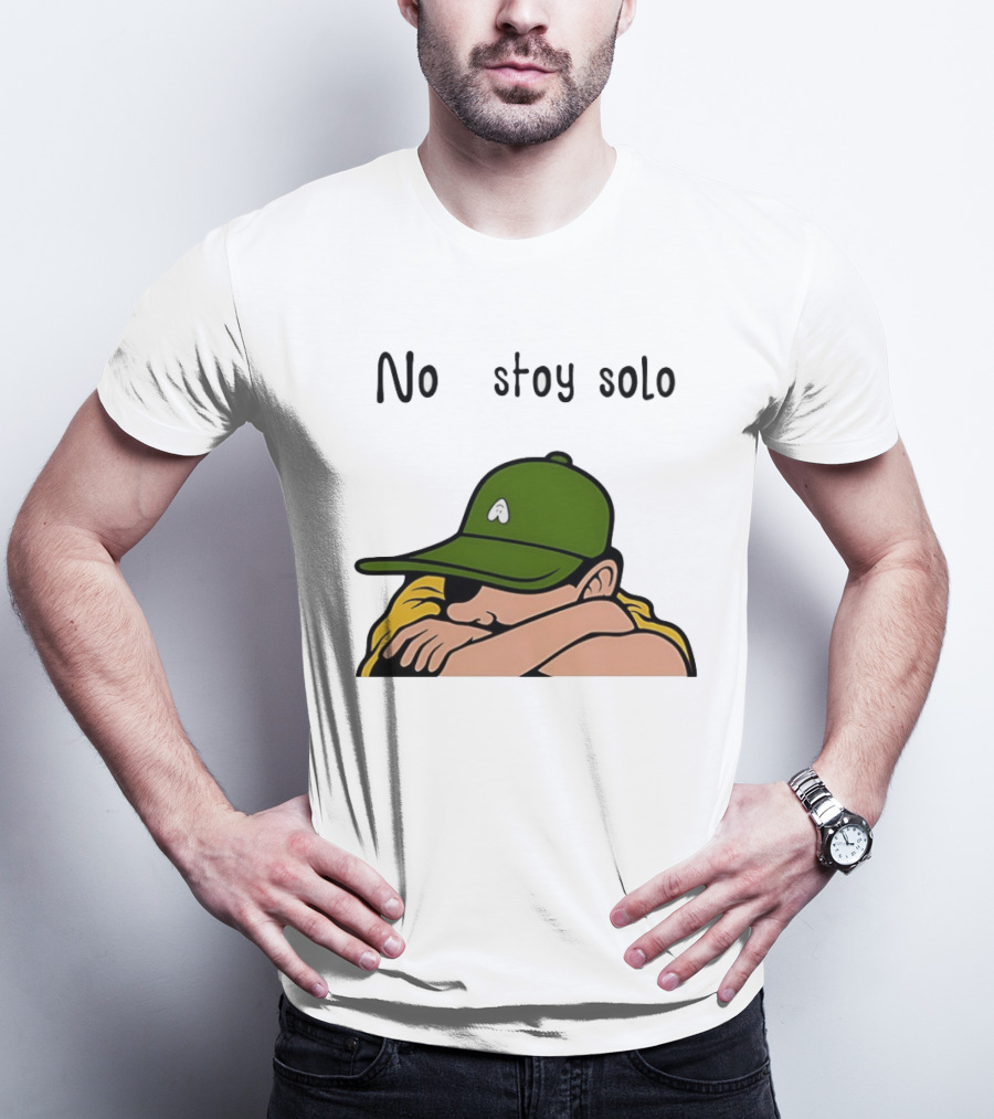 No Estoy Solo Anime Boy In Green Hat And Yellow T-Shirt