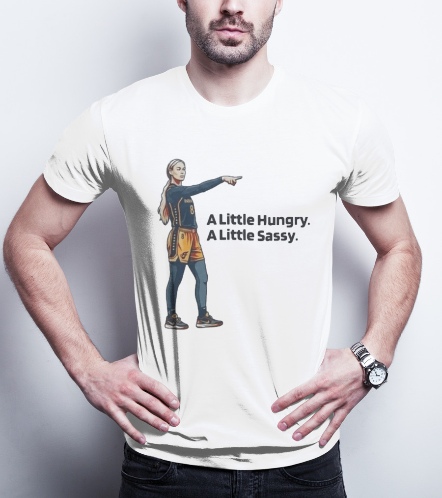 Sophie Cunningham A Little Hungry A Little Sassy Basketball T-Shirt