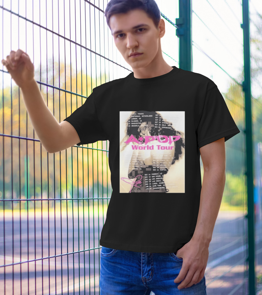 Tyla A Pop World Tour 2026 Paris Amsterdam London Dates And Signature T-Shirt