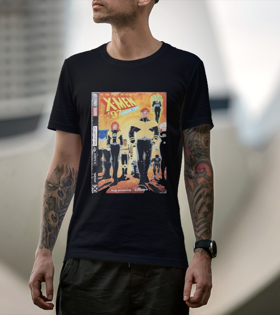 X Men 97 Season 2 X Corp Costumes Polaris Marvel Animation Disney Plus T-Shirt