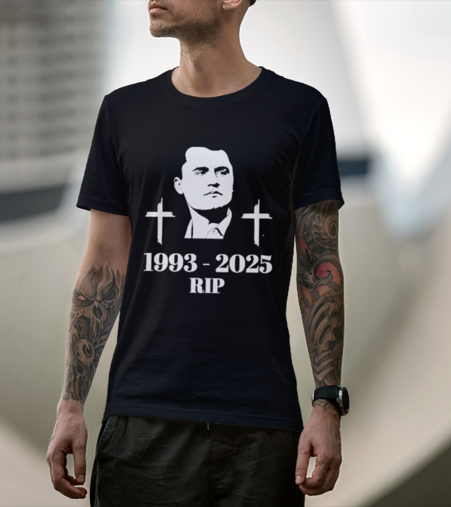 Charlie Kirk Rip 1993 2025 Memorial T-Shirt