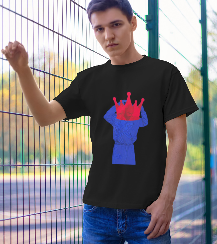 LeBron James NBA Finals 76ers King And Crown T-Shirt