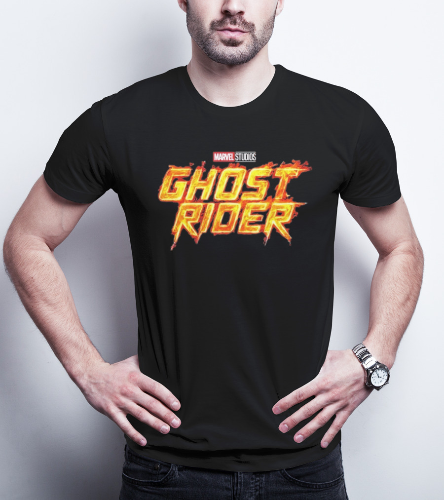 Marvel Studios Ghost Rider Flaming T-Shirt