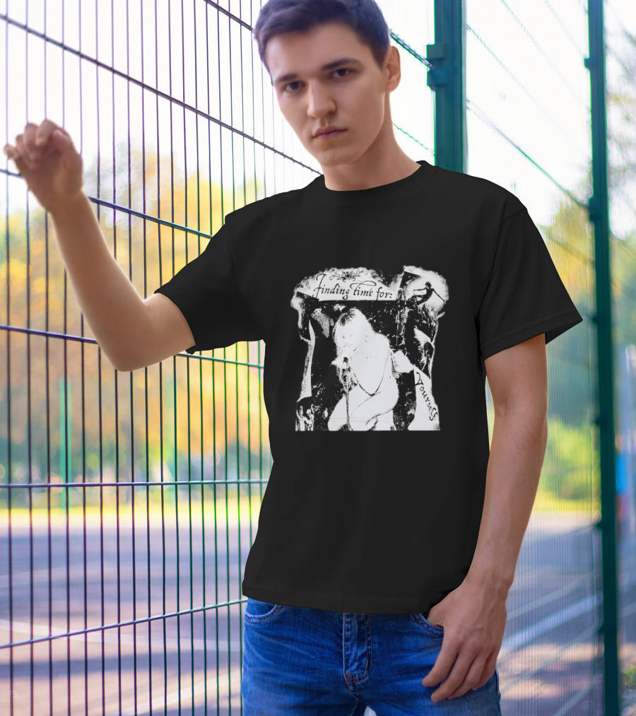 Finding Time For Yourself Singing Woman Retro Vibe T-Shirt