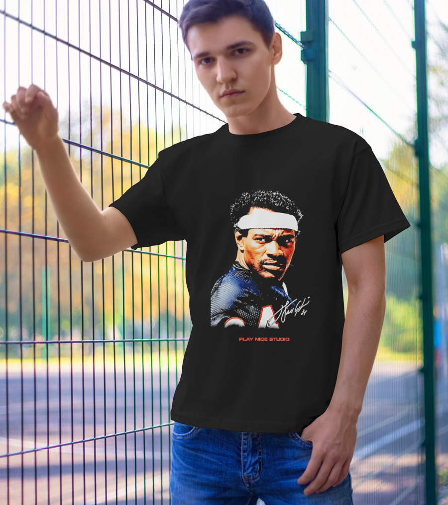 Neville Gallimore Walter Payton 34 Chicago Play Nice Studio T-Shirt
