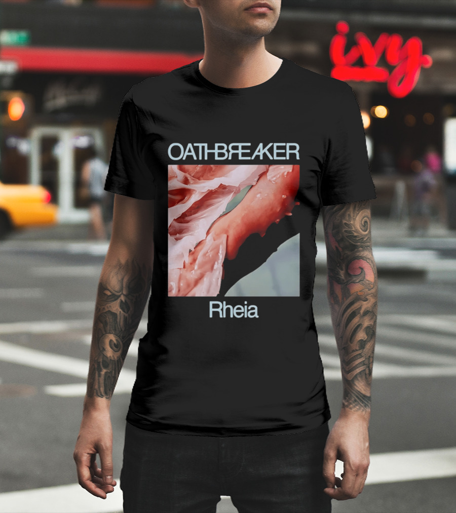 Oathbreaker Rheia Album Cover Post Metal T-Shirt