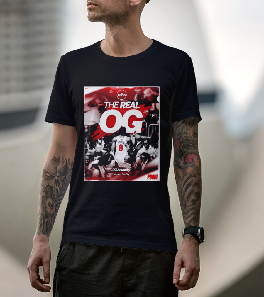 OG Anunoby The Real OG ESPYS Winner Best Play Indiana Basketball T-Shirt