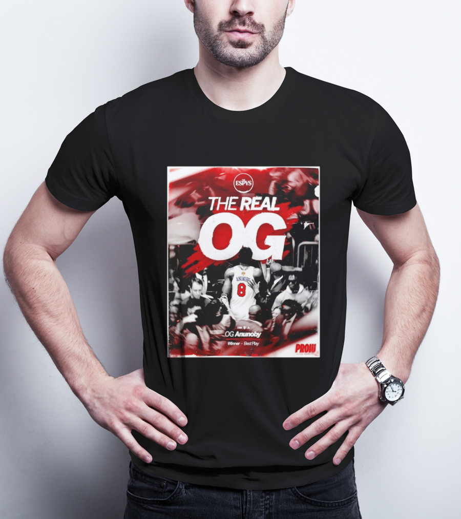 OG Anunoby The Real OG ESPYS Winner Best Play Indiana Basketball T-Shirt