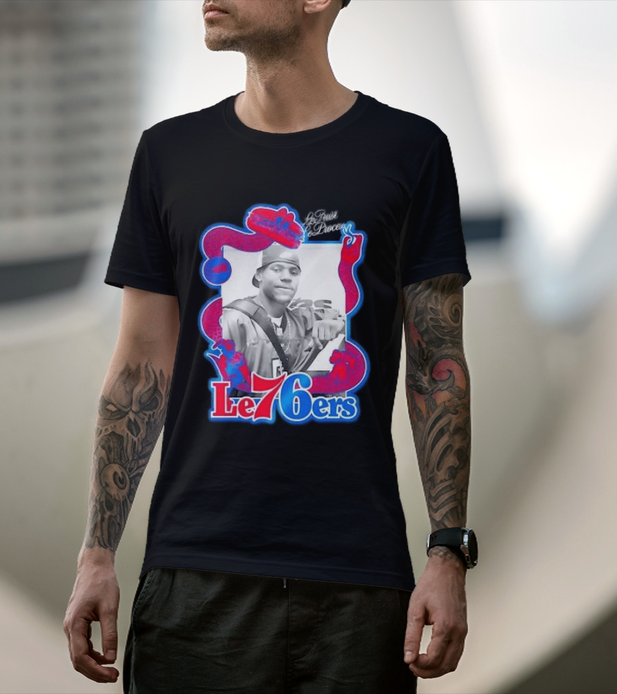 Le Trust Le Process LeBron James Philadelphia 76ers T-Shirt