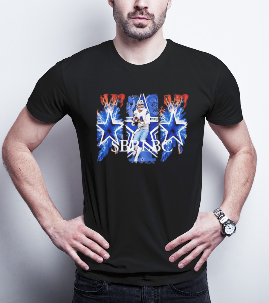 Dallas Cowboys Prescott Passing SBB LBC T-Shirt