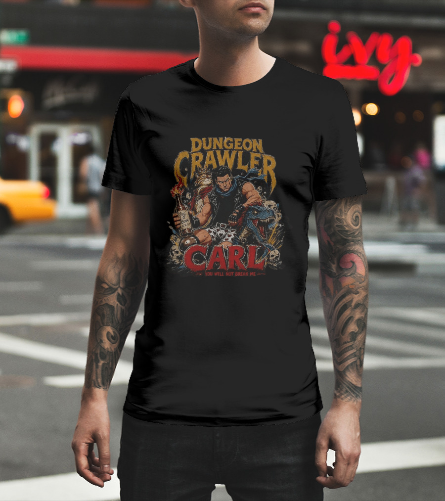 Dungeon Crawler Carl Jug Of Boom You Will Not Break Me T-Shirt