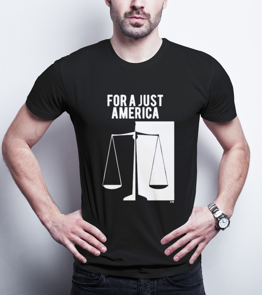 Resist For A Just America Scales Of Justice T-Shirt