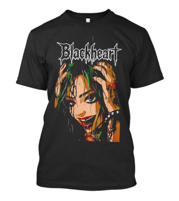 Shotzi Blackheart Knows Blackheart Green Hair T-Shirt