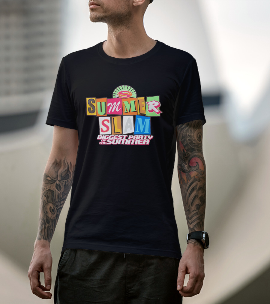 SummerSlam WWE 2026 Biggest Party Of The Summer T-Shirt