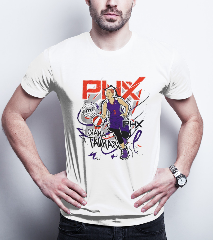 Diana Taurasi Phoenix Mercury PHX Basketball WNBA T-Shirt