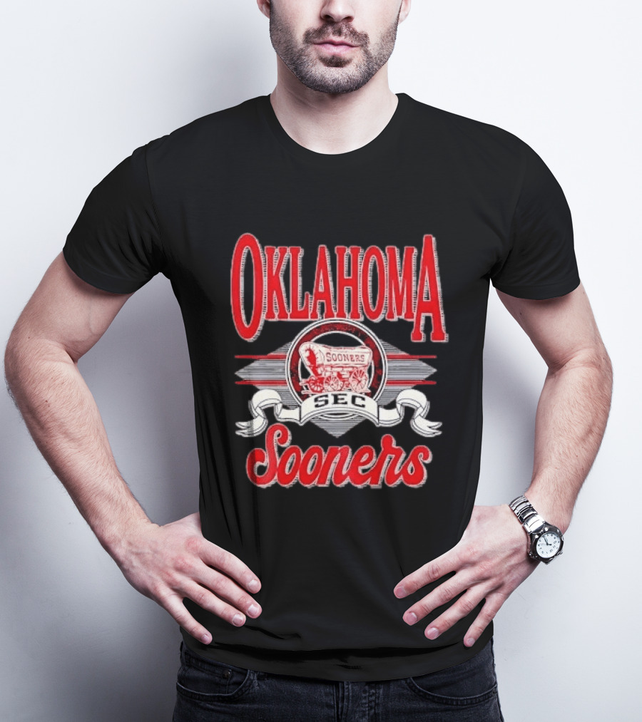 Oklahoma Sooners SEC Football Wagon T-Shirt