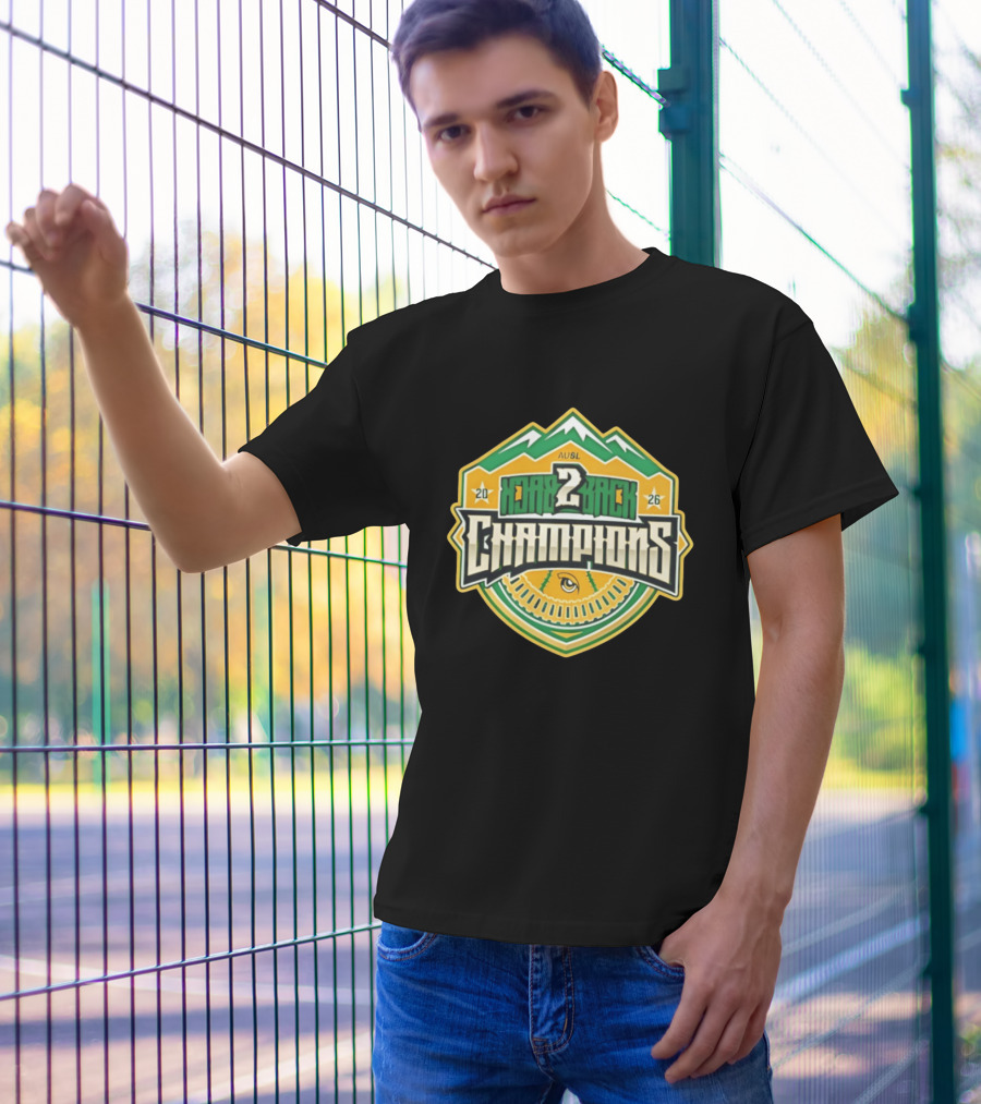 Utah Talons 2026 AUSBL Back 2 Back Champions T-Shirt