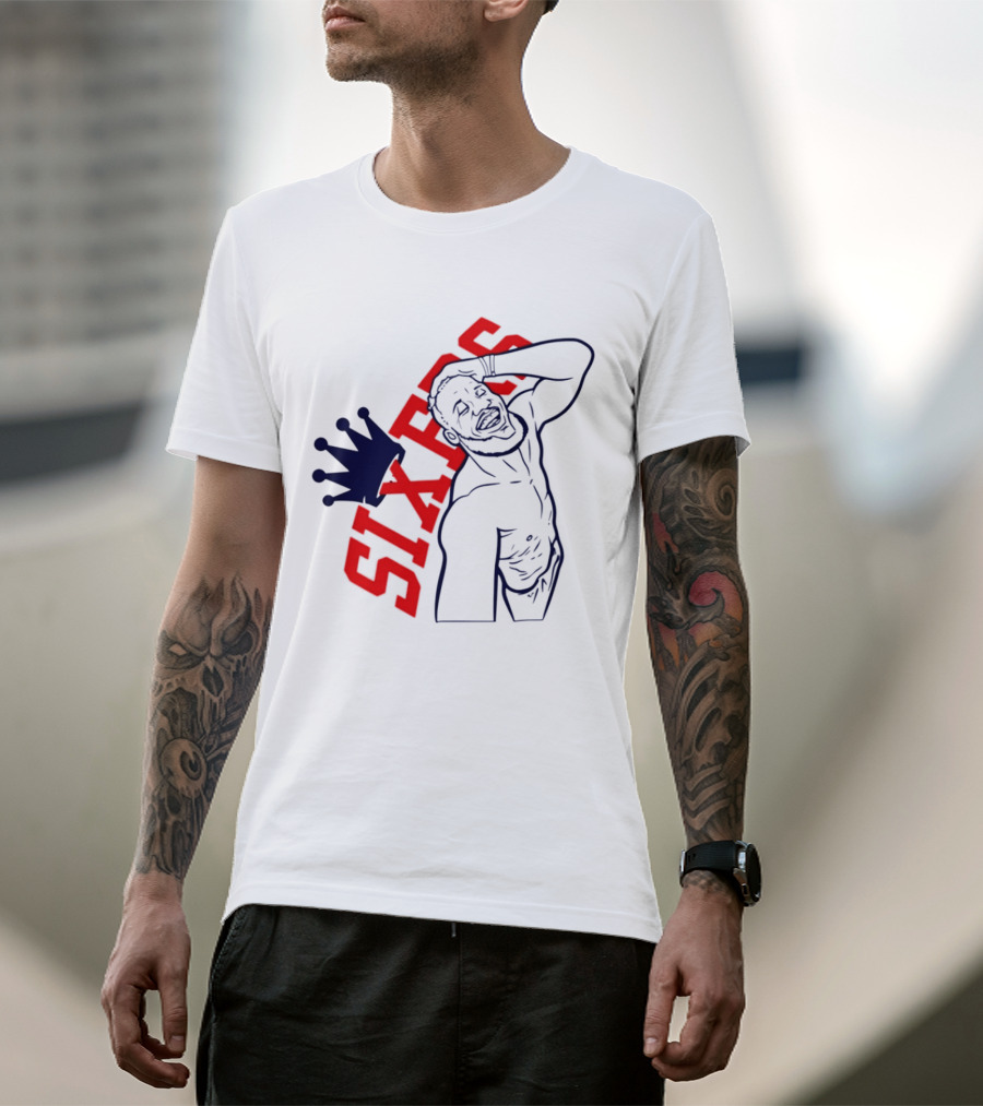 Philadelphia Sixers Crown LeBron James NBA T-Shirt